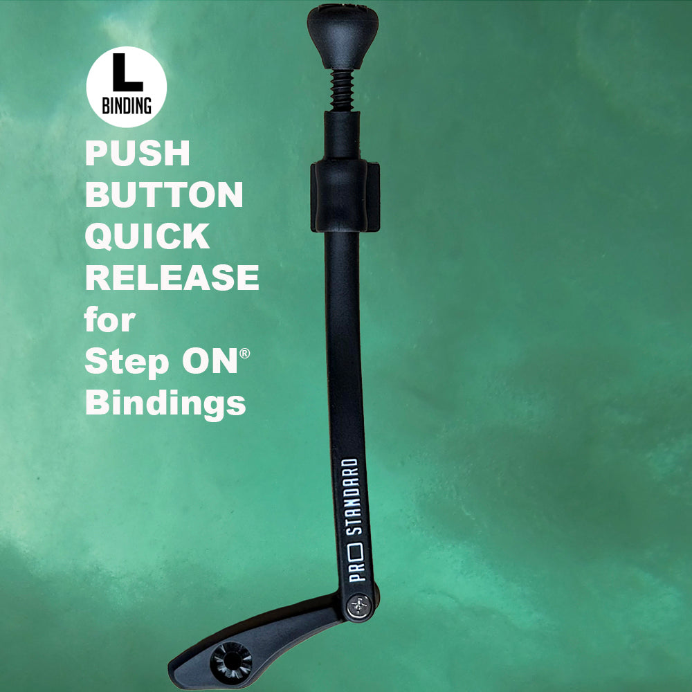 Push Button Quick Release for Step On® Bindings – Pro Standard